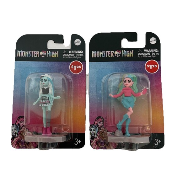 Mattel | Toys | Monster High Mini Figures Cake Toppers Mattel Frankie ...